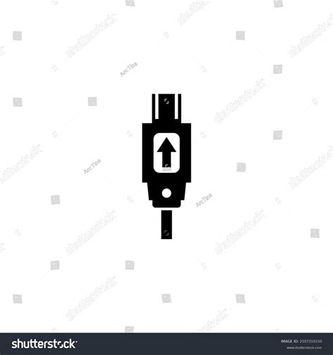 Micro Mini Usb Connector Typec Cord Stock Vector Royalty Free