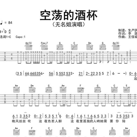 罗言《红》吉他谱 G调吉他弹唱谱 吉他堂