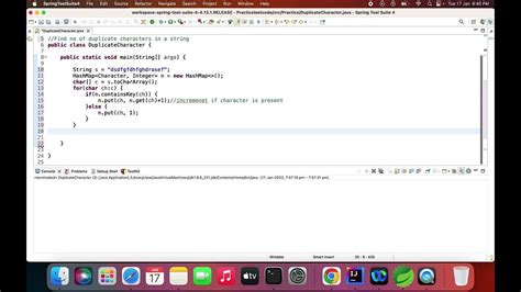Identify Count Of Duplicate Character Using Collection Youtube