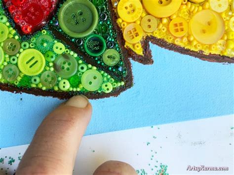 Button Art Create Stunning Canvas At Artsy Karma