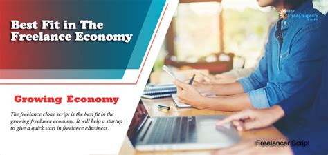 freelance clone script the best fit in the freelance economy
