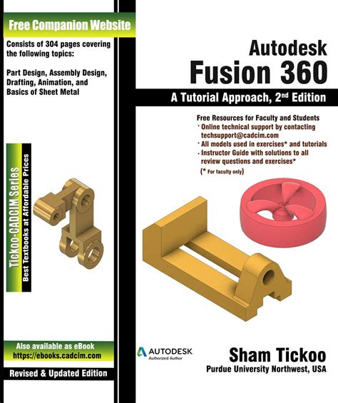 autodesk fusion 360 a tutorial approach 2nd edition ebook prof