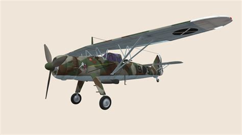Henschel Hs 126 3d Model By Pepesgames 54b2c86 Sketchfab