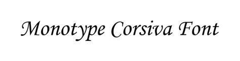 Monotype Corsiva Font Dafontstyle