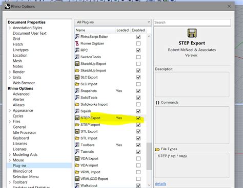 Stp Export Issue Rhino Mcneel Forum