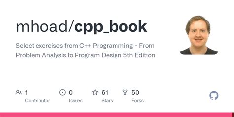 Github Mhoadcppbook Select Exercises From C Programming From