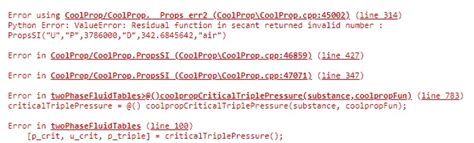 Air Properties Import Issue Issue CoolProp CoolProp GitHub