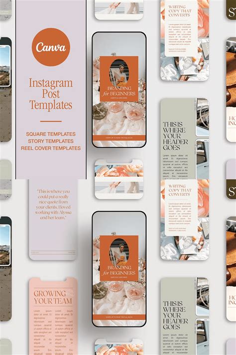 Boho Feminine Social Media Templates Siteoutsite