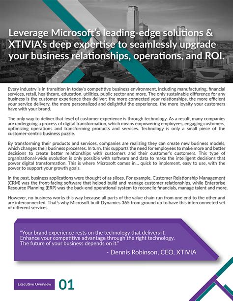 Microsoft Dynamics 365 And Xtivia Accelerating Transformational Success Xtivia