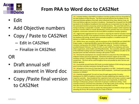 Ppt Dod Civilian Acquisition Workforce Personnel Demonstration
