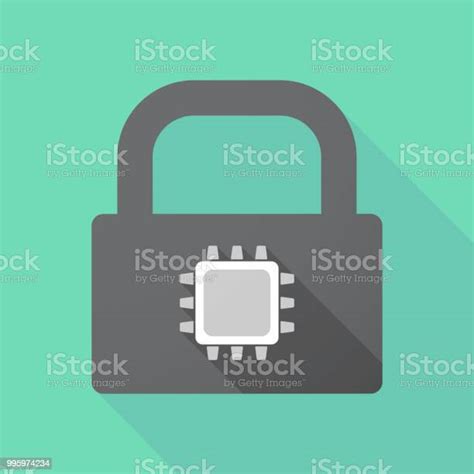 Cpu와 긴 그림자 패드 0명에 대한 스톡 벡터 아트 및 기타 이미지 0명 Cpu 그림자 Istock