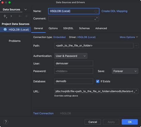 Hsqldb Intellij Idea Documentation