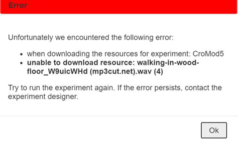 Strange Error Loading File Online Experiments Psychopy