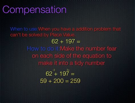 Flying High Maths Strategy Compensation