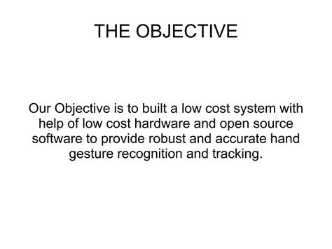 Hand Gesture Recognition Using Opencv Python Pptx