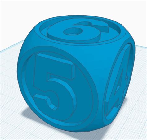 Arquivo Stl Dado Numerico 🧞‍♂️ ・design De Impressão 3d Para Download・cults