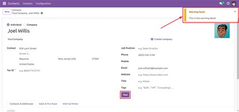 How To Create Display Notification In Odoo