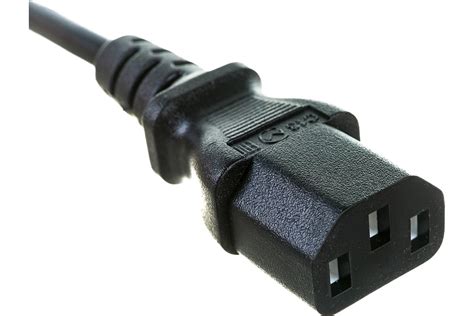 Шнур питания Rem с заземлением Iec 60320 C13 Eu Schuko 10А 250В длина 1 8 м R 10 Cord C13 S
