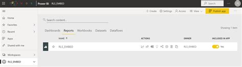 Power Bi Embedded And Rls Pulsweb Romain Casteres