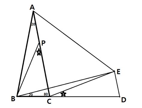 기하학 삼각형 문제입니다 A는 몇 도인지 풀이 좀 부탁 드립니다 지식in