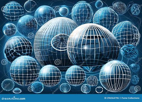 an abstract representation of spherical shield energy protection