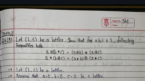 3 3 4 2 Recurrence Relation Pyq Solution Recurrence Relation Dm Youtube