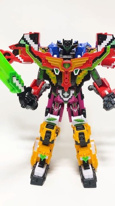 픽셀하이퍼킹 로봇 비클 빠른 간단변신 리뷰 미니특공대 Youtube