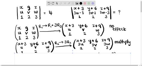 solved in problems 43 50 use properties of determinants to find the