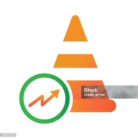 트레이닝 콘 진행 상황 보고서 일러스트 디자인 흰색 배경에서 격리된 학습 콘 진행 상황 보고서 아이콘입니다 준비 된 사용 벡터 Championship에 대한 스톡 벡터 아트