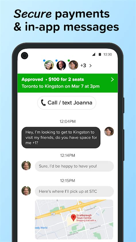 Poparide Rideshare Between Cities In Canada Apk For Android Download