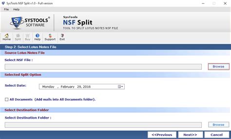 Lotus Notes Nsf Split Tool To Divide Large Archive And Database File