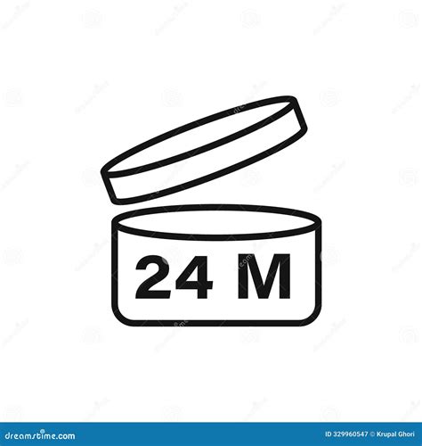 Expiration Date Icon Logo Sign Vector Outline Stock Illustration