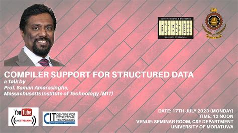 Compiler Support For Structured Data Youtube