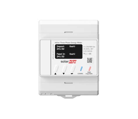 Solaredge Inline Energy Meter Met Energy Net 1ph 230v 65a Volt Shop