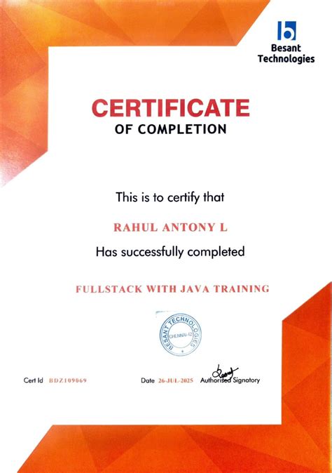 Frontenddeveloper Javafullstack Reactjs Besanttechnologies Careerstart Certification