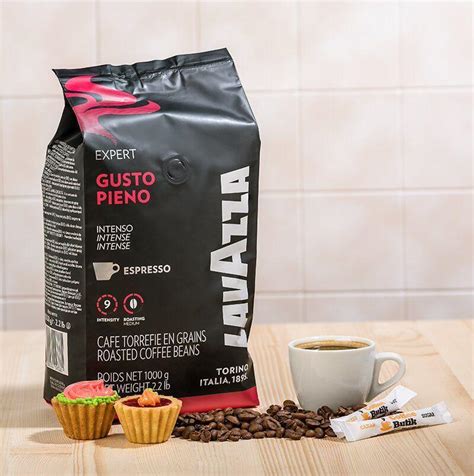 Кофе в зернах Lavazza Gusto Pieno Expert 1кг Лавацца Италия ...