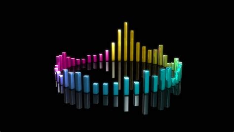 VU Meter Graphic Equalizer HD D Animation With VU Meter Peak Meter Or Graphic