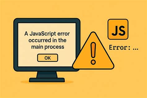 A Javascript Error In The Main Process How To Fix It Iizituts Abdelkader Guendouz