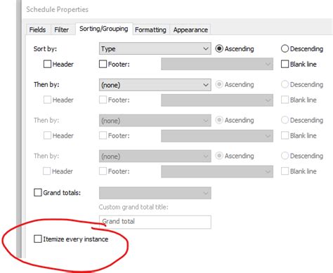 Solved How Can I Add Up Lengths In A Schedule Autodesk Community
