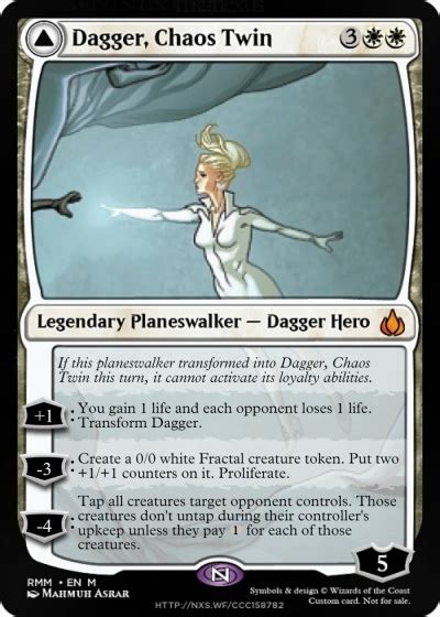 Mtgnexus Dagger Chaos Twin Cloak
