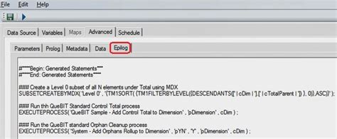 Using Turbo Integrator To Build Dimension Hierarchy In Planning