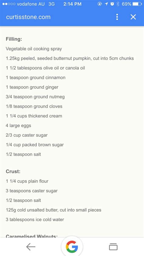 Pumpkin Pie Ingredients Page 1 Pumpkin Pie Ingredients Cooking