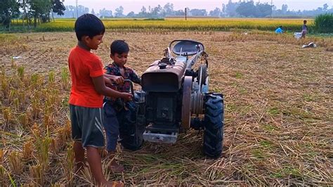 Amazing Power Tiller Starting Video New Power Tiller Starting
