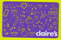 10 Best Claires Images Cards T Card Claire