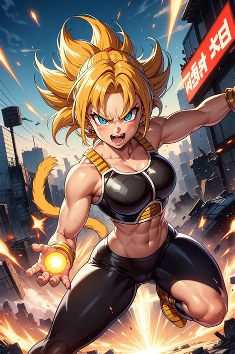 Super Saiyan Girl 2 By Sin9ty On Deviantart