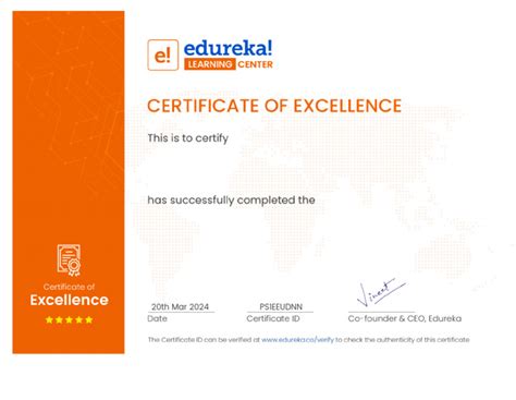 Edureka Certificate 1 Pdf