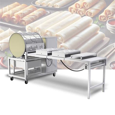 Automatic Spring Roll Wrapper Maker Machine Gondor Machinery