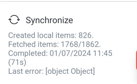 sync error on android only [object object] support joplin forum