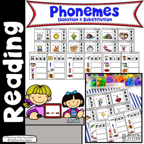 Phoneme Activities Isolation And Substitution Planning Playtime