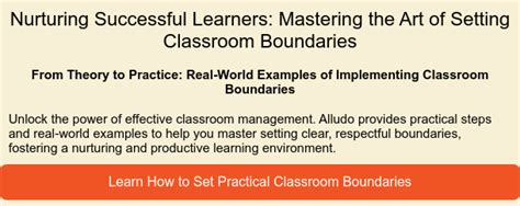 9 examples of boundaries to implement in the classroom